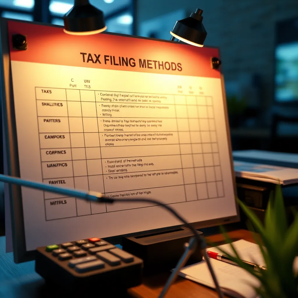 Filing Options for Your Tax Returns Explained